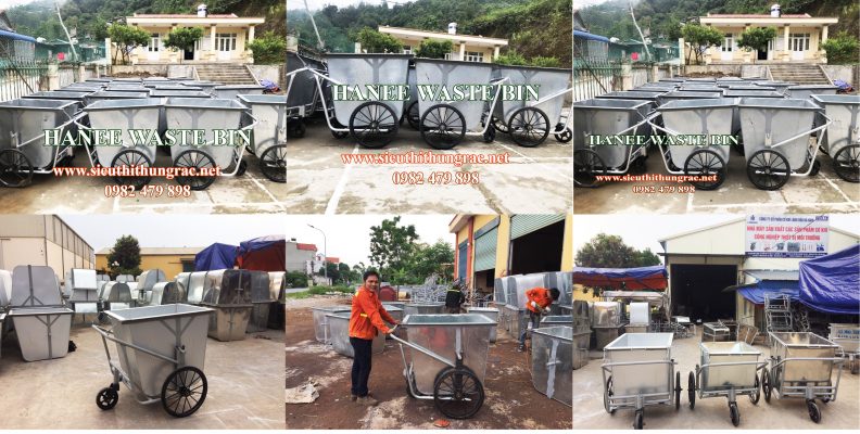 xe gom rác inox 500 lít, Hàng siêu đẹp, giá siêu rẻ. Hàng có sẵn